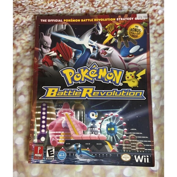 Nintendo | Toys | Pokemon Battle Revolution Video Game Strategy Guide ...